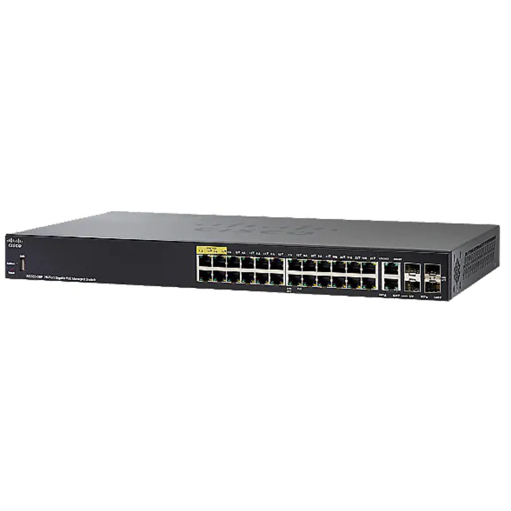 Cisco Small Business SG350-28P - Switch - 28 Ports - Managed - Rack ...