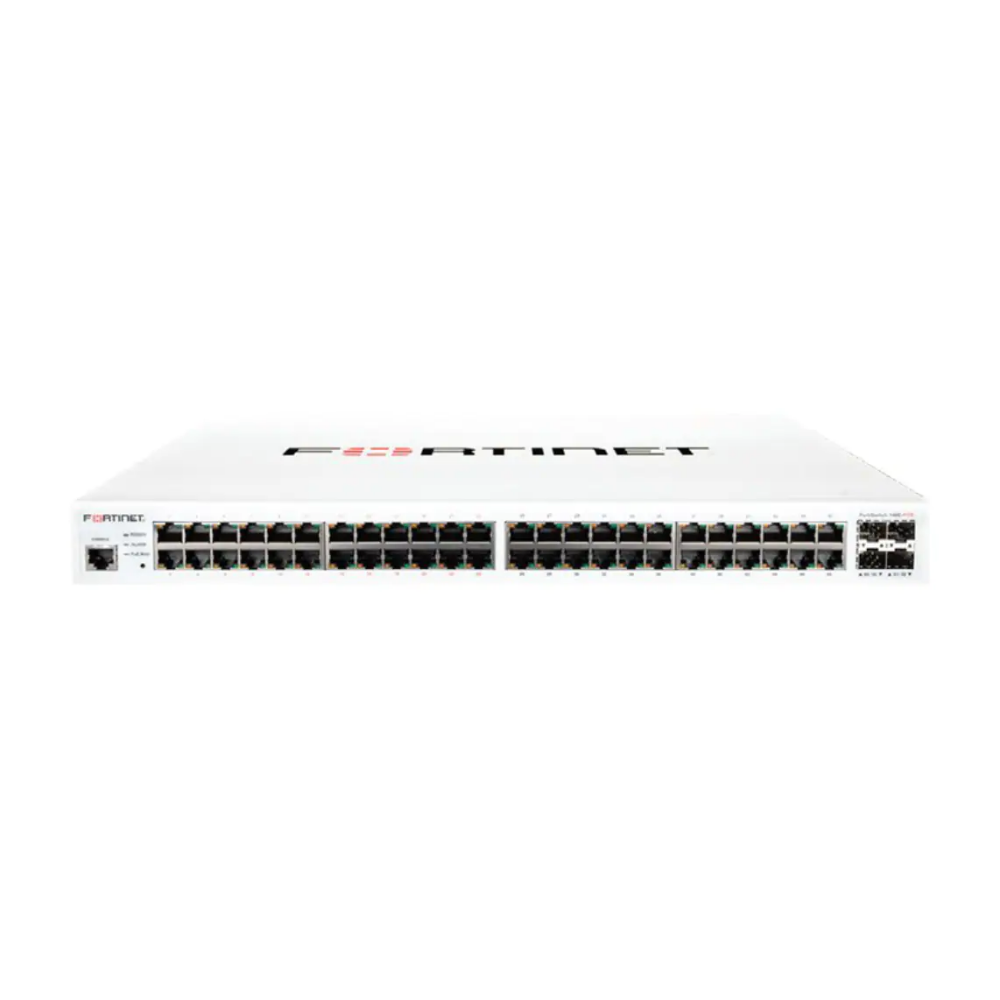 Fortinet FortiSwitch 148E-POE - Switch - 48 Ports - Managed - Rack ...