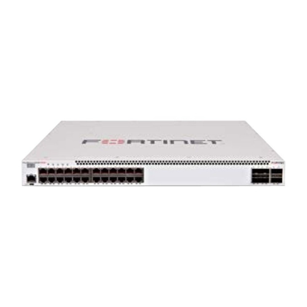 Fortinet FortiSwitch 524D - switch - 24 ports - managed - rack ...