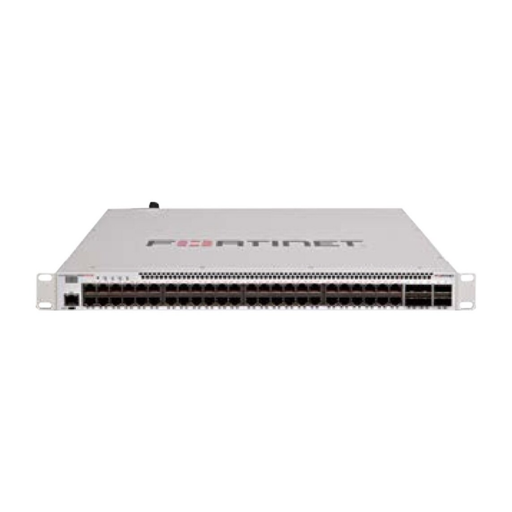 Fortinet FortiSwitch 548D - switch - 48 ports - managed - rack ...