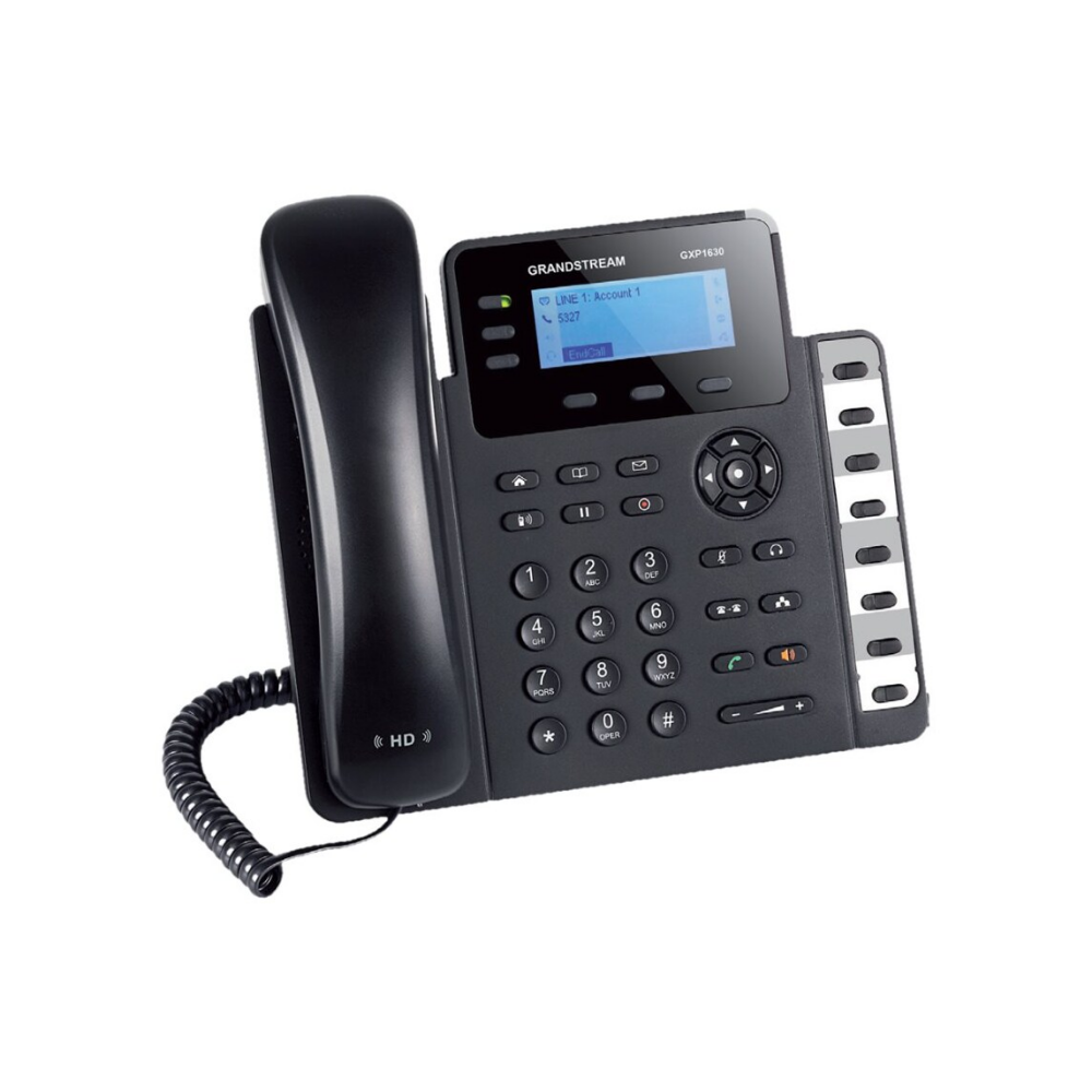 Grandstream GXP1630 - VoIP phone - 4-way call capability - DVTECK ...
