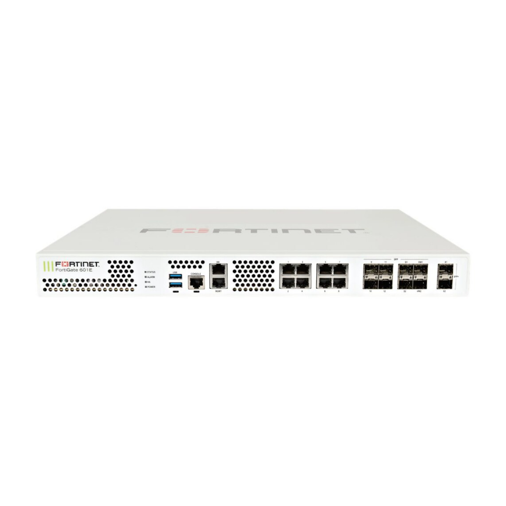 Fortinet FortiGate 601E - security appliance - with 1 year 360 ...