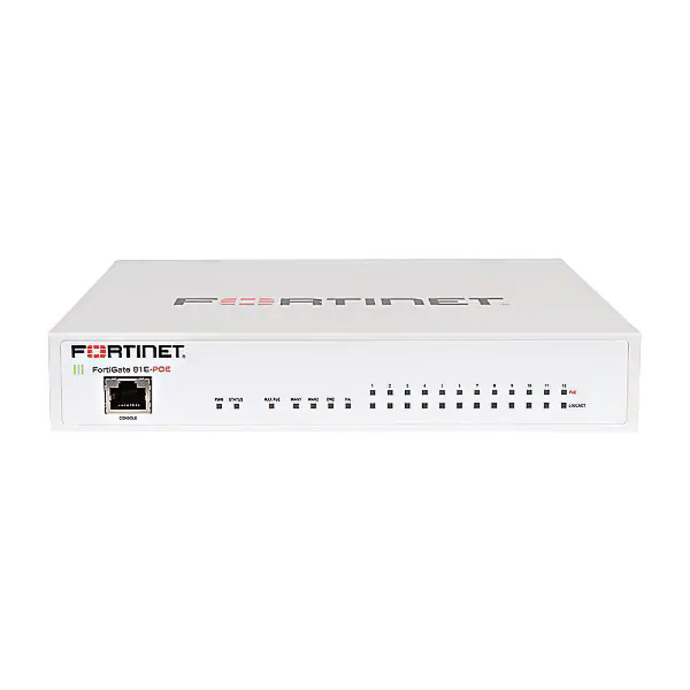 Fortinet FortiGate 81E - security appliance - with 3 years FortiCare ...