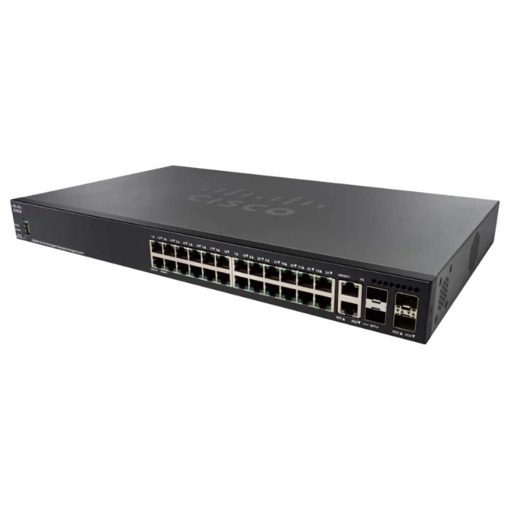 Cisco Small Business SG350X-24MP - switch - 24 ports - managed - rack ...